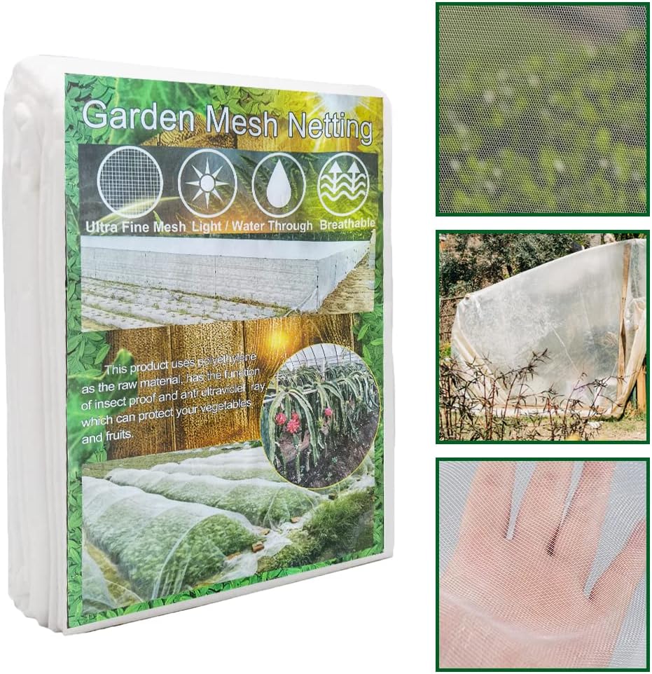 Amazon.com : Garden net, Insect Proof net, 10x33 Ft Ultra-fine mesh ...
