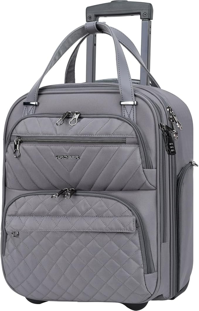 Amazon.com | KROSER Carry On Underseat Multi-functional, 16-inch ...