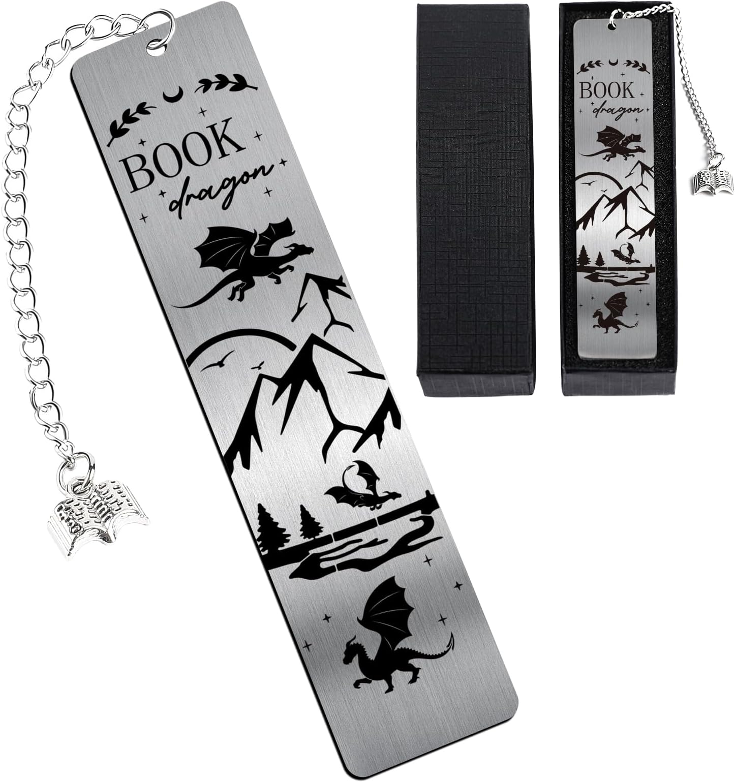 Amazon.com : Berirexrion Fourth Wing Dragon Bookmark - Cool Book Dragon ...