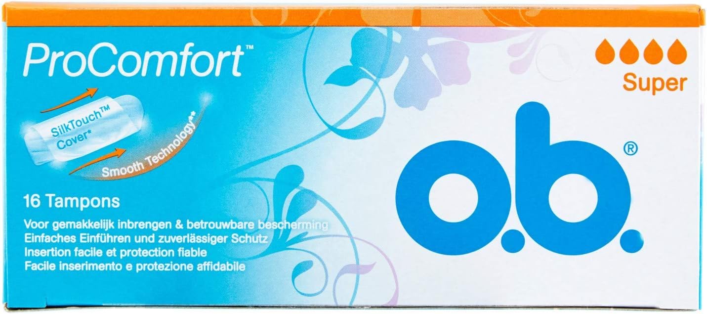 o.b. tampones super 16 piezas : Amazon.es: Salud y cuidado personal