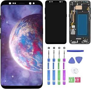 Amazon.com: PEHDPVS for Samsung Galaxy S8 Screen Replacement for Galaxy ...