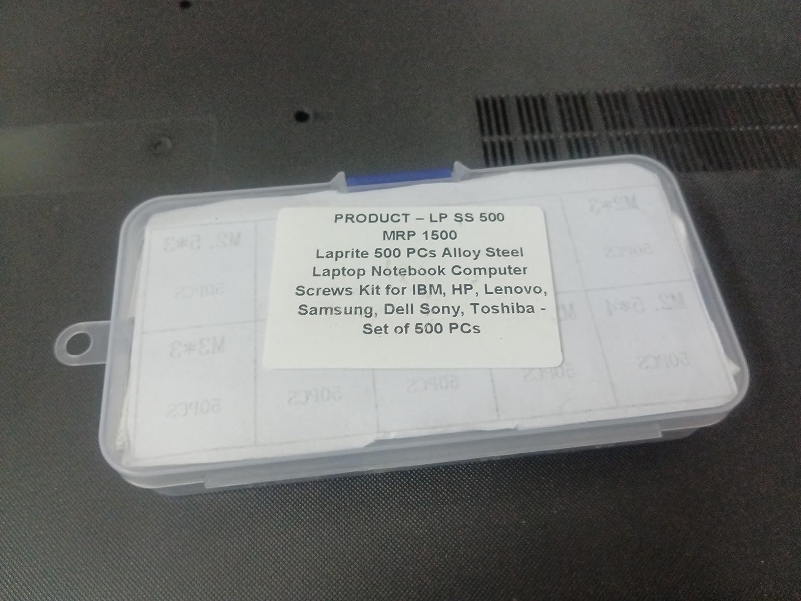 Laprite 500 PCs Alloy Steel Laptop Notebook Computer Screws Kit for IBM ...