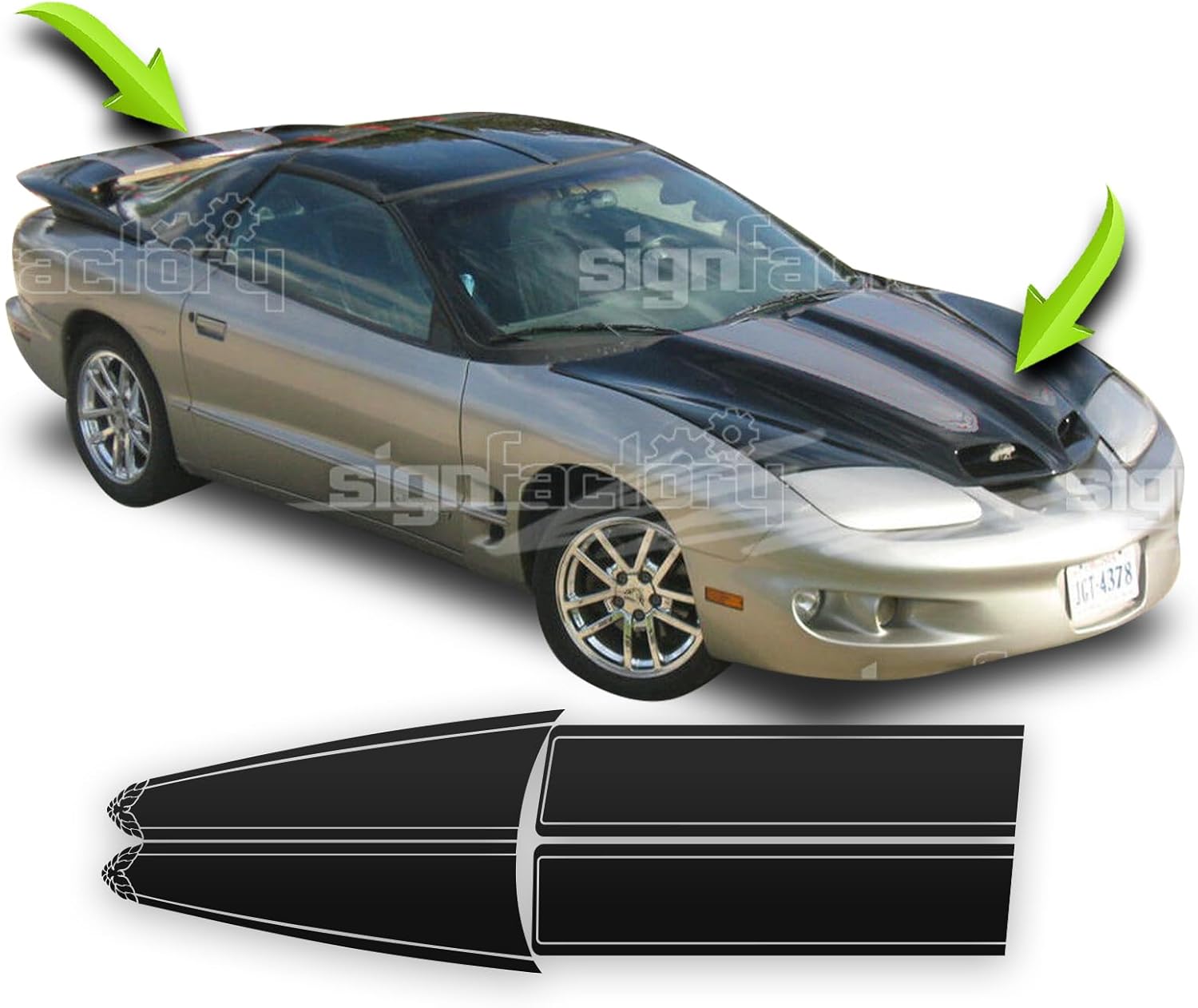 Amazon.com - BENINI DESIGN STUDIO 30th Anniversary Dual Decal Kit ...