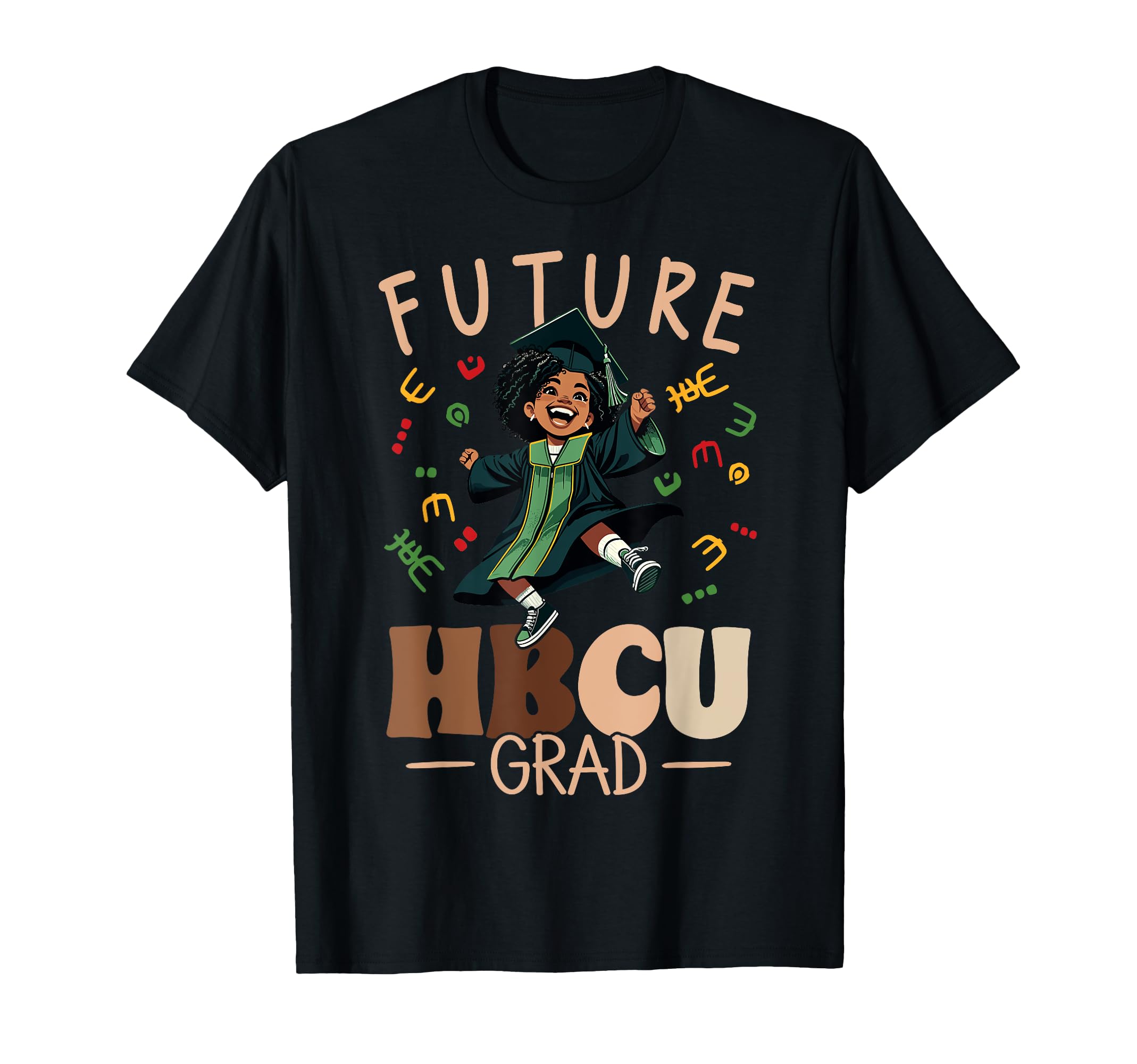 Amazon.com: Future HBCU Grad History Black Graduation HBCU T-Shirt ...