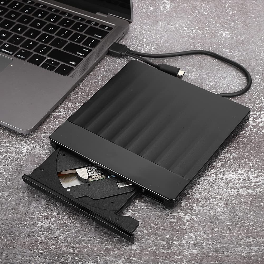 12cm 8cm External DVD Burner Optical Drive for Laptop, Desktop PC TYPEC ...