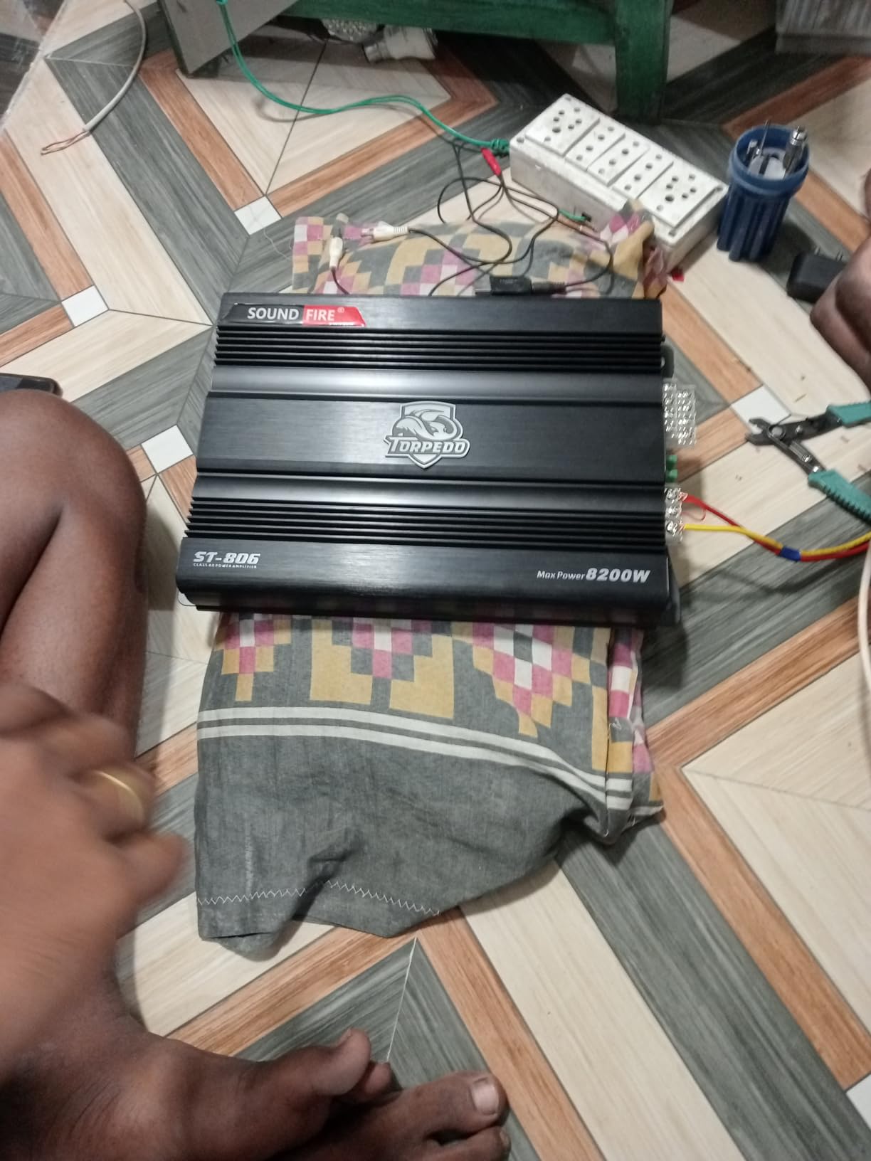 SOUND FIRE ST-906 4 CHANNEL TORPEDO SERIES 8800W MAX POWER OUTPUT HIGH ...