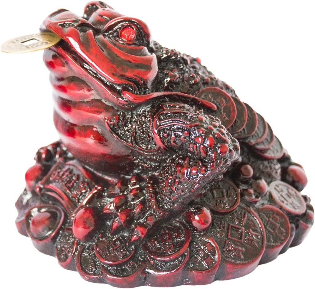 Amazon.com: BOYULL Large Size Brass Thriving Business Feng Shui Money ...