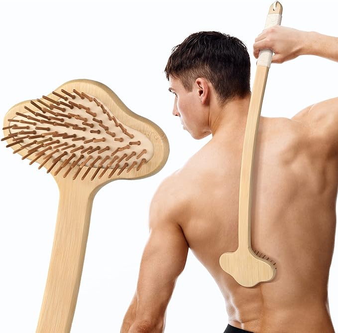 Amazon.com: NURENDER Oversized Back Scratcher, Extended Bamboo ...