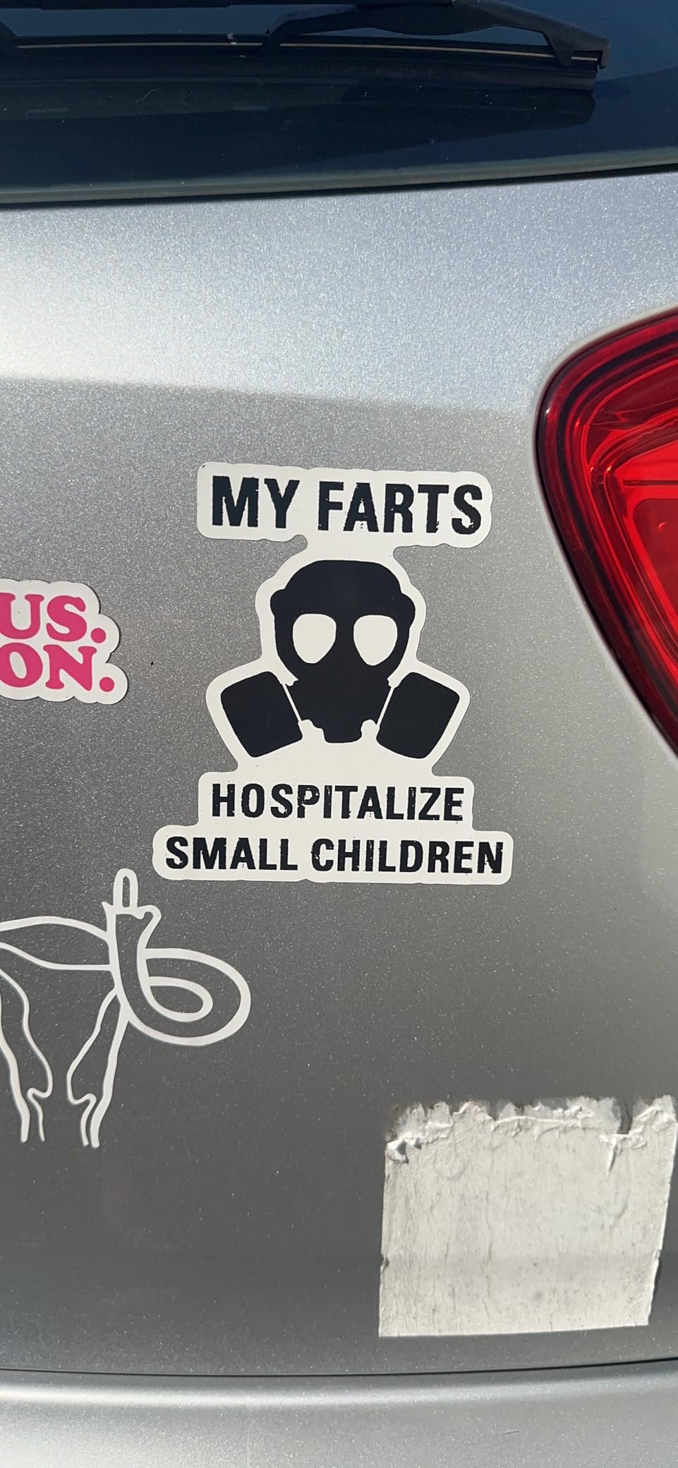 $1/mo - Finance Funny Farts Sticker Decal Bumper Sticker 5" | Buy Now ...