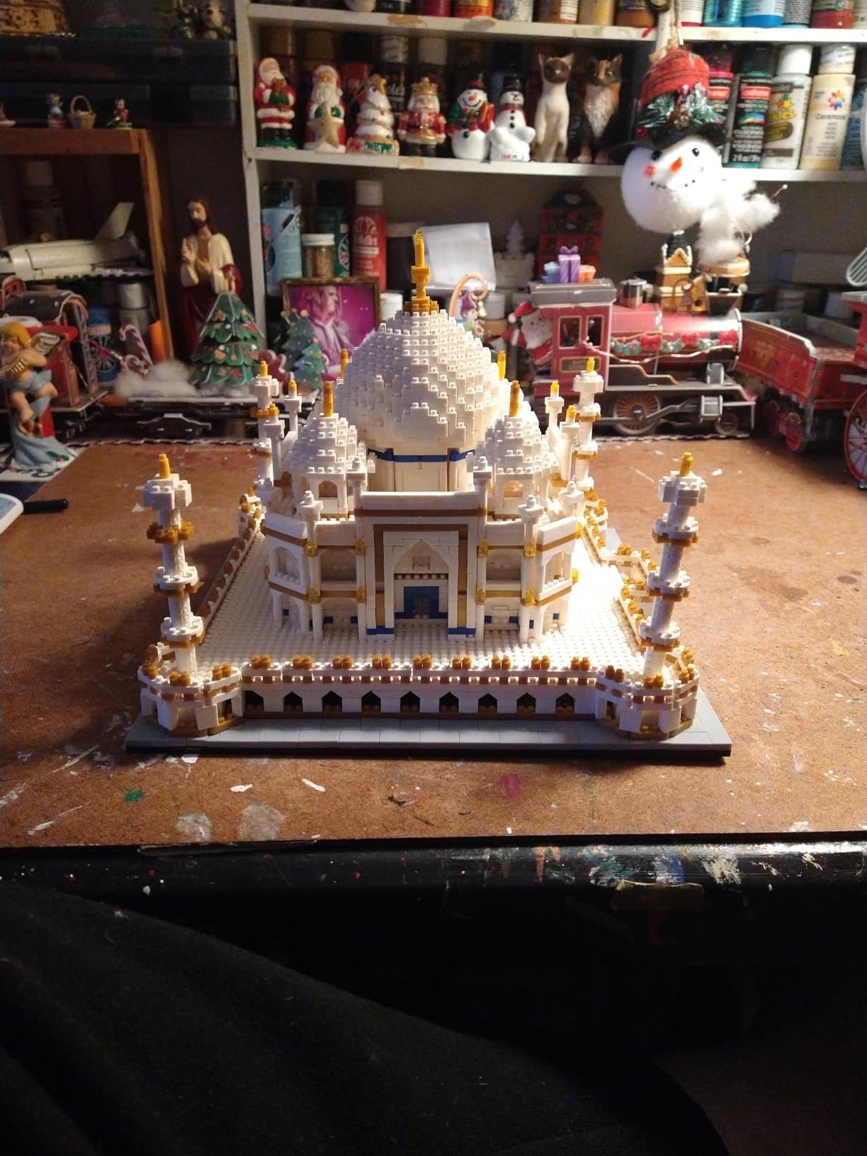 Amazon.com: Architecture Collection: Taj Mahal 3950 pcs Building Set ...