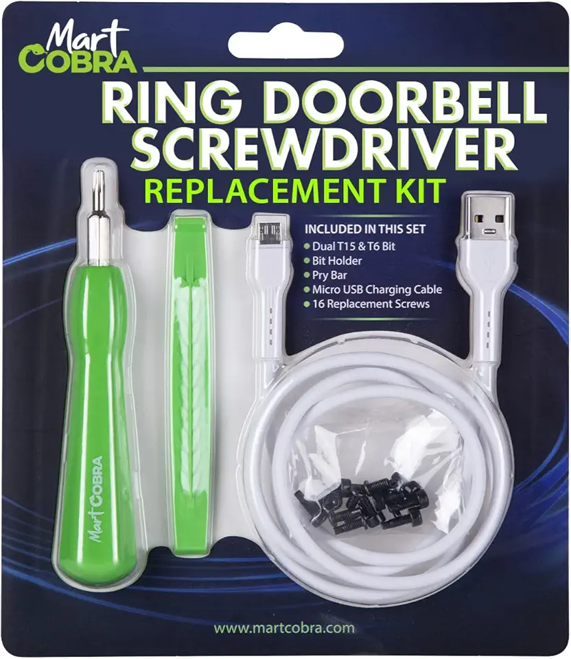 The Right Screw Size For Your Ring Doorbell Camera | ShunTool