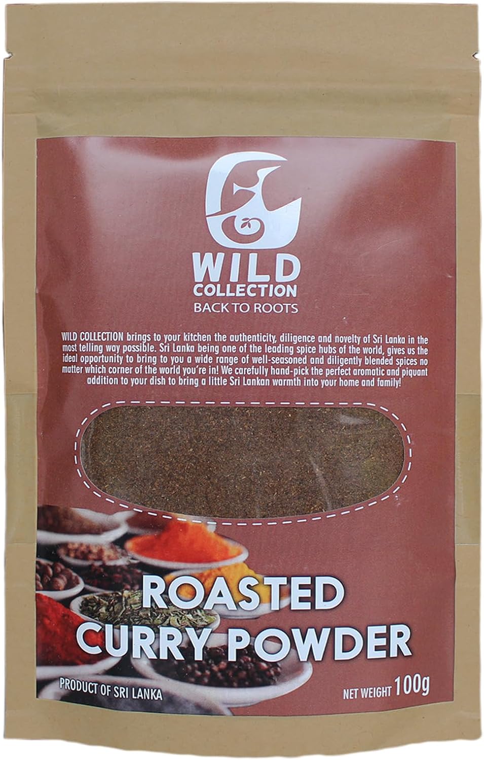 Wild Collection Sri Lankan Unroasted | Roasted Curry Powder Product of ...