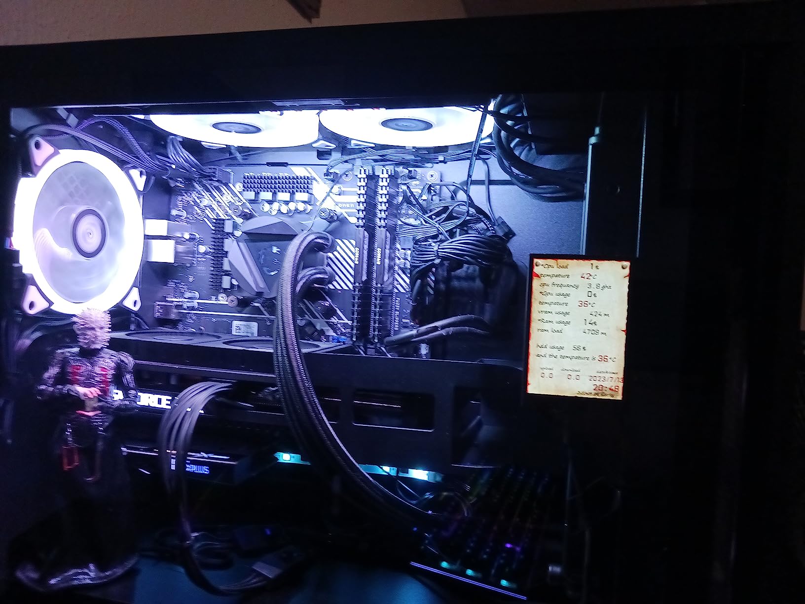 $8/mo - Finance WOWNOVA English Version Computer Temp Monitor, PC ...