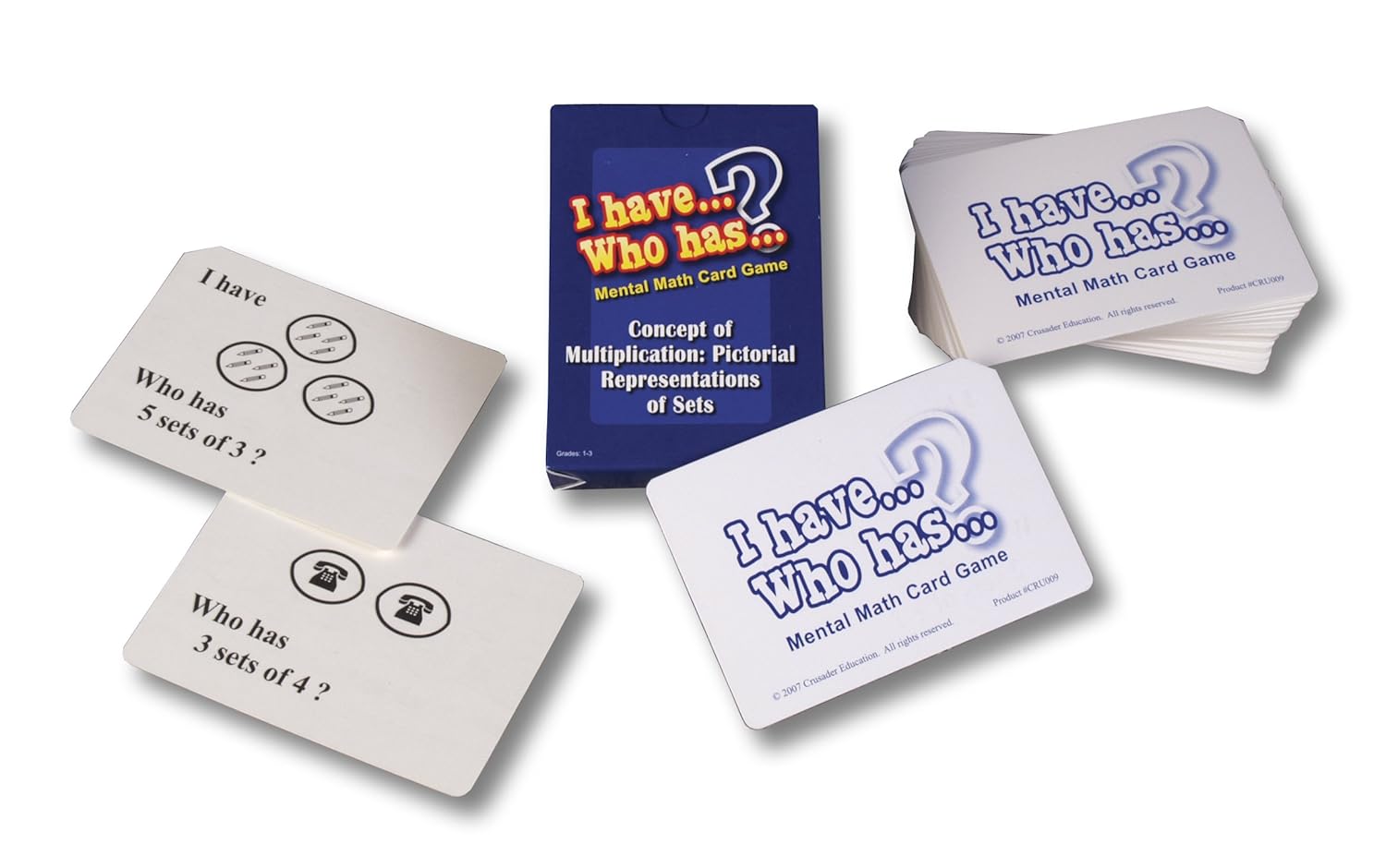 I Have Who Has Mental Math Card Games Concept Of Multipy Pictorial ...