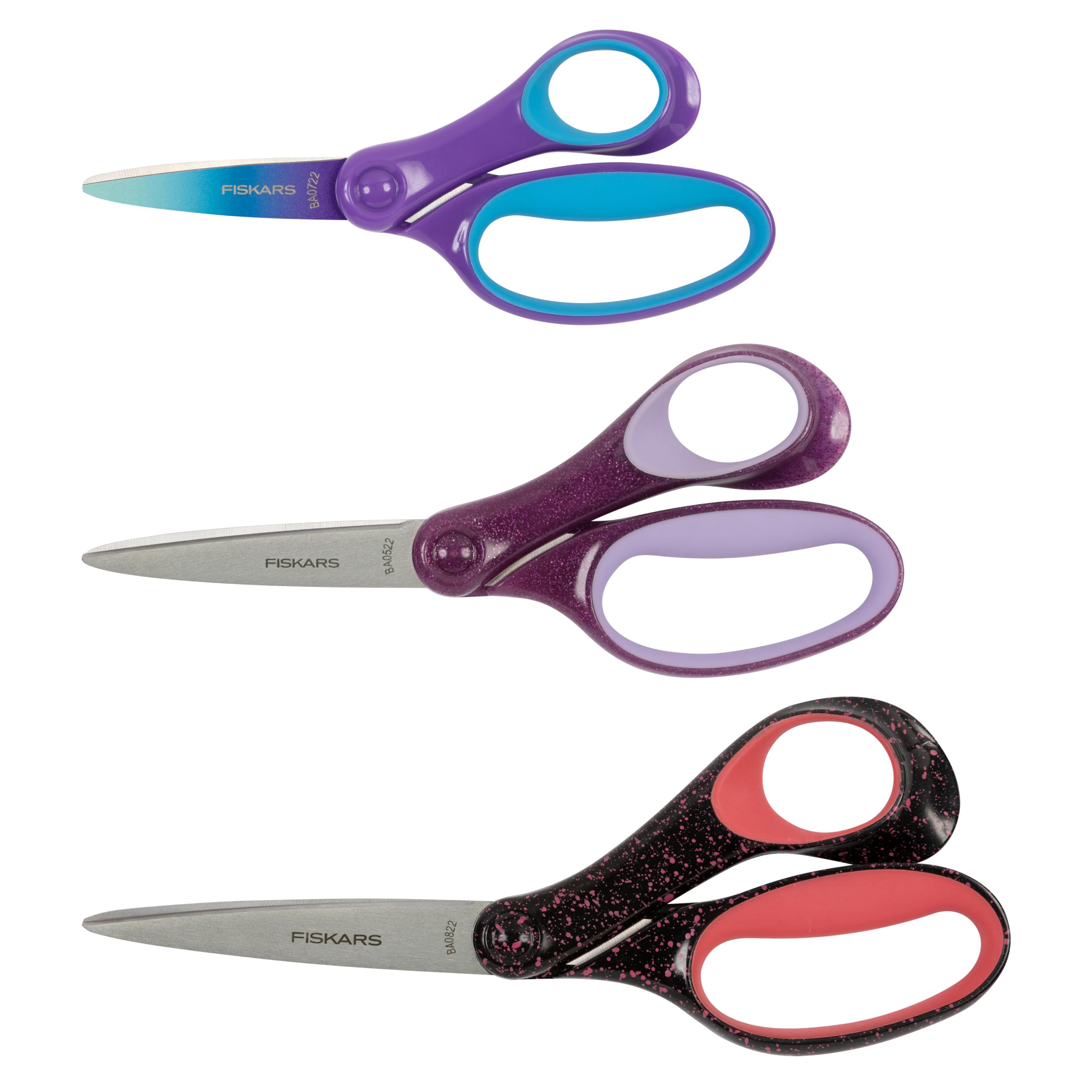 Amazon.com: Fiskars Softgrip Scissors, Various Age Stages (3-Pack) for ...