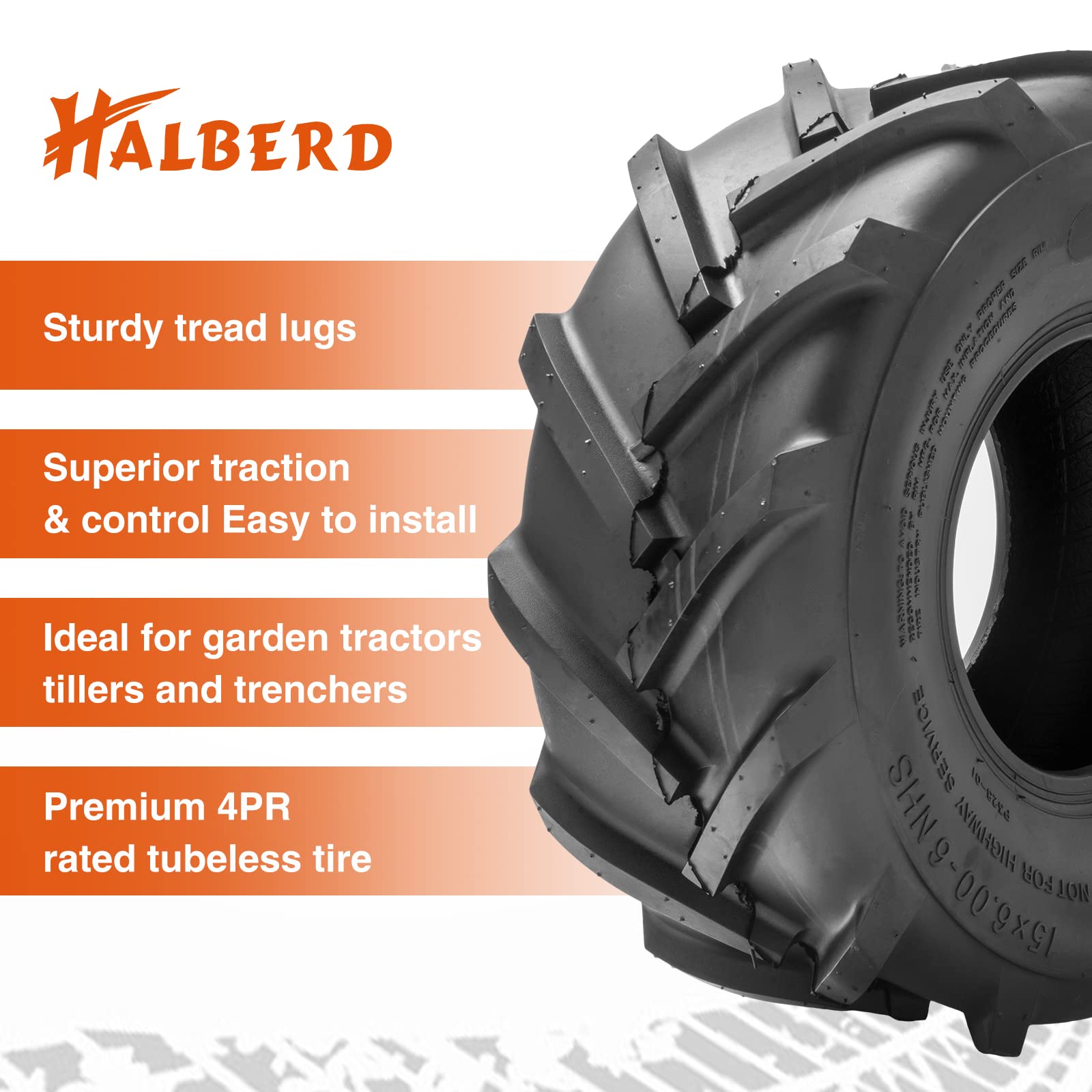 Garden Tractor Traction Tires Good Traction R4 Lawn Tractor Tyres