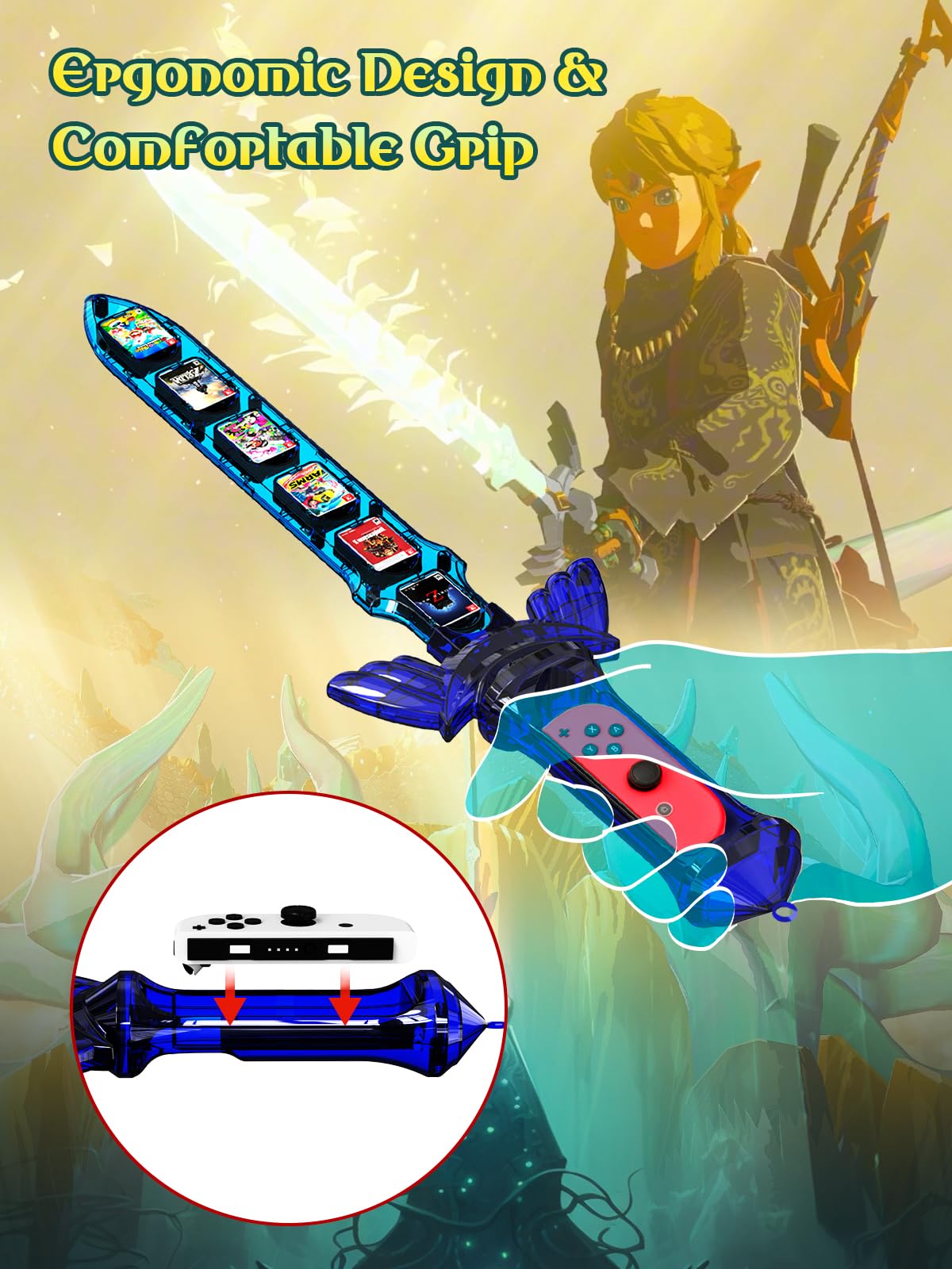 Snapklik.com : Switch Sword Accessory Skyward Sword Accessories Compatible