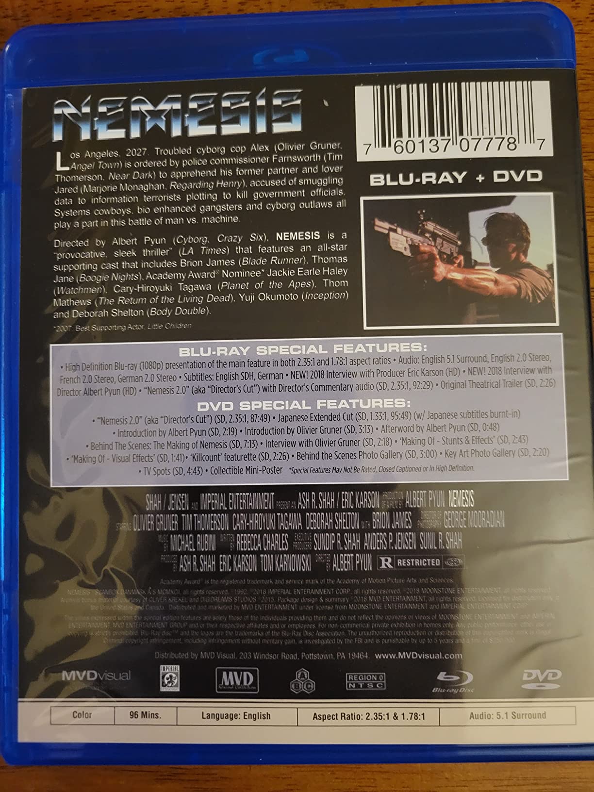 Amazon.com: Nemesis [DVD] : Movies & TV