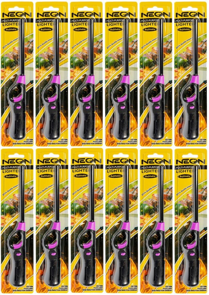 Amazon.com: Basic Grill Lighter w/600ml Butane Can Package (12 ...