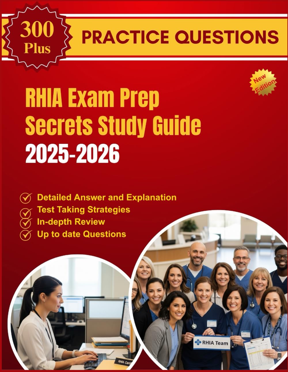 RHIA Exam Prep Secrets Study Guide 2025–2026: AHIMA Registered Health ...