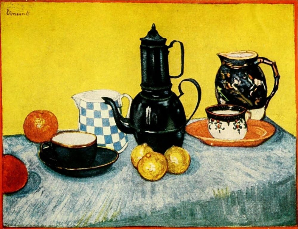 Amazon.com: The Breakfast Table 1888 Poster Print by Vincent Van Gogh ...