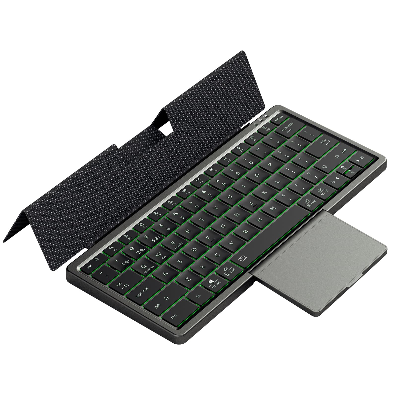 Amazon.com: Siaincsy Wireless Bluetooth Keyboard with Touchpad Leather ...