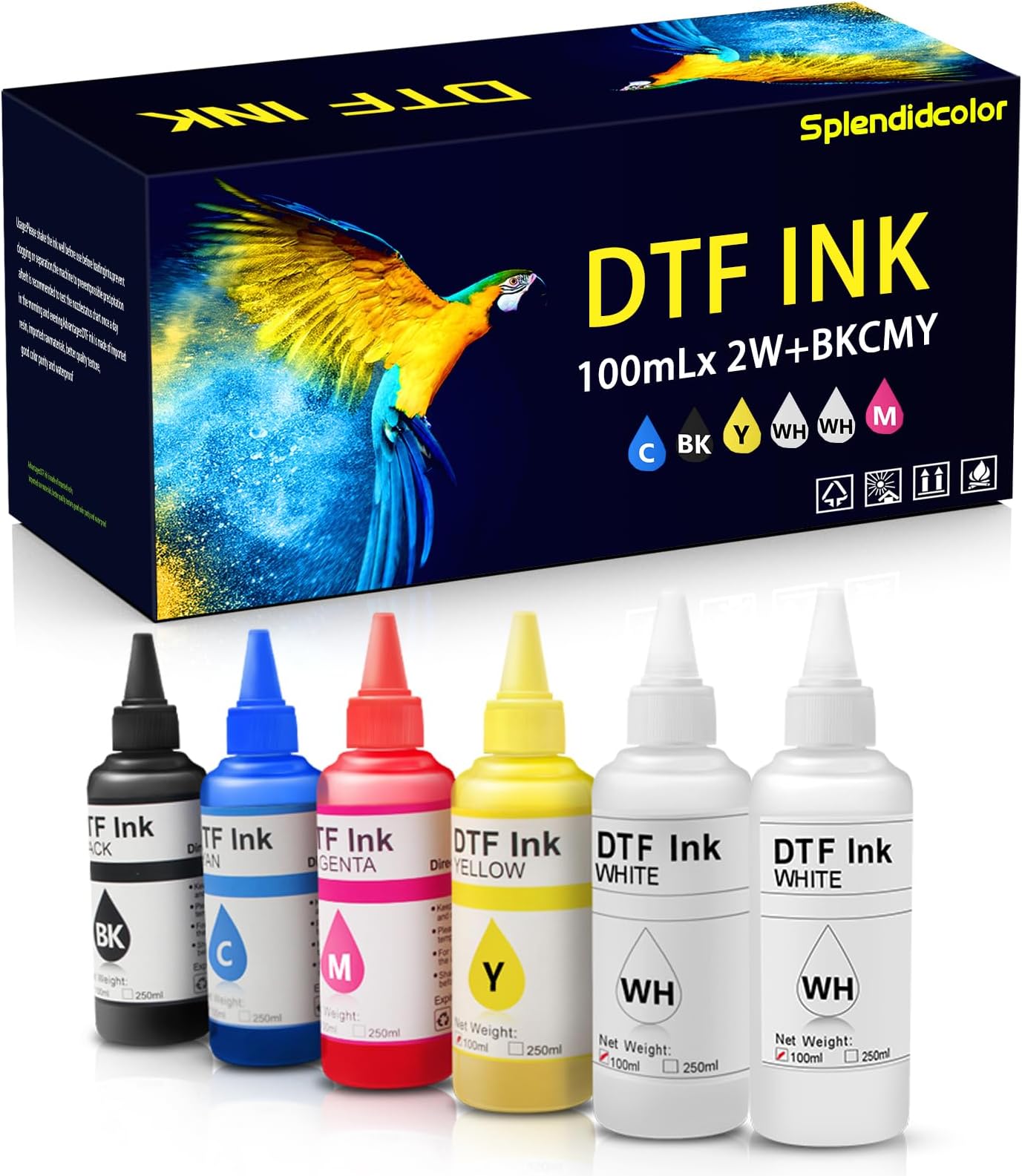 Amazon.com: DTF Ink DTF Magenta Premium Ink 500ml Water Base Digital ...