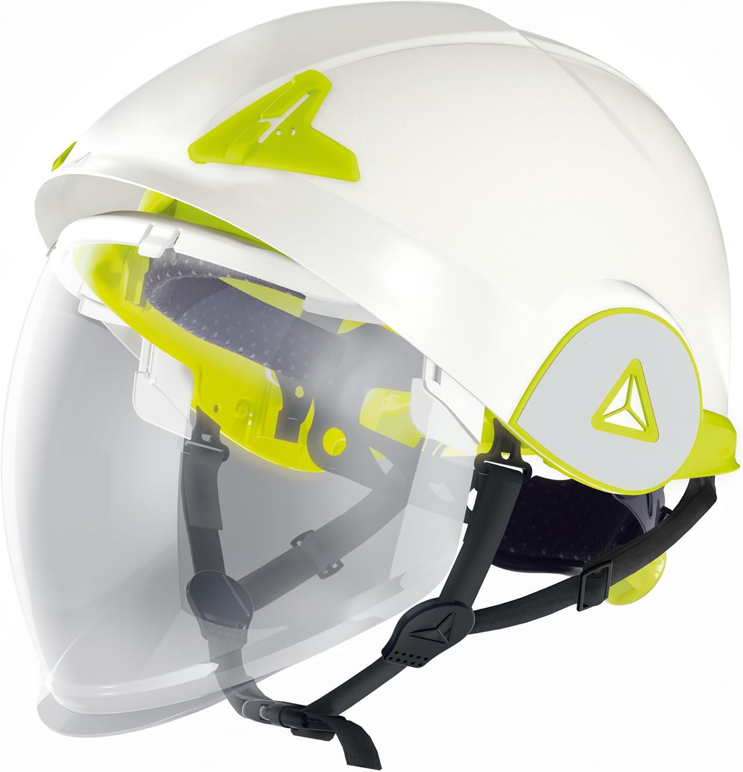 Delta Plus Onyx2 Twin Shell Safety Helmet Hard Hat Integral Visor ARC ...