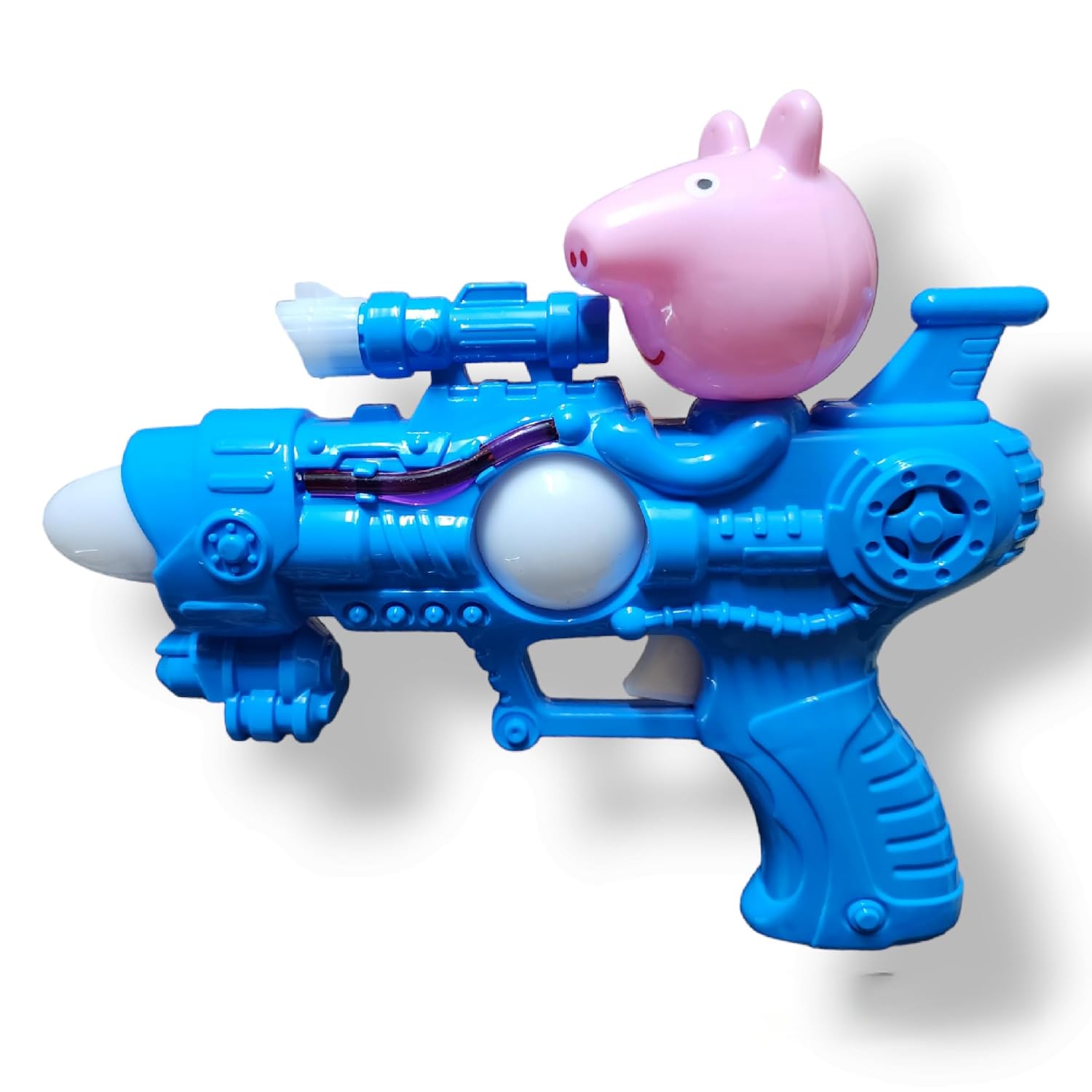 Blue Peppa Musical Gun Toy for Kids l Battery Operated Toy l Attractive ...