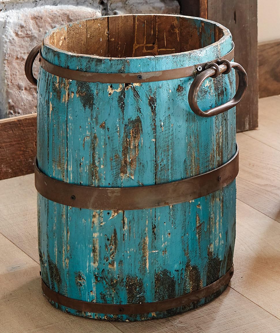 Amazon.com: Black Forest Décor - Santa Fe Turquoise Bucket - Western ...