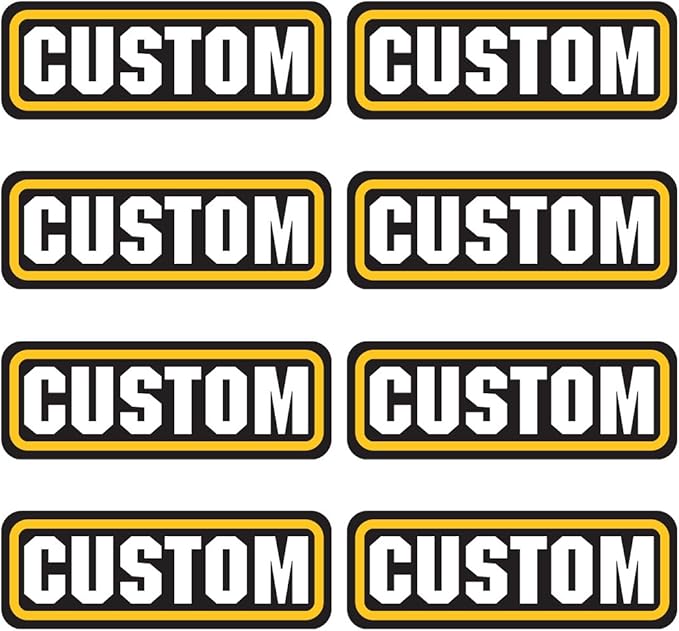 Amazon.com: Custom Ammo Stickers 8 Pack : Automotive