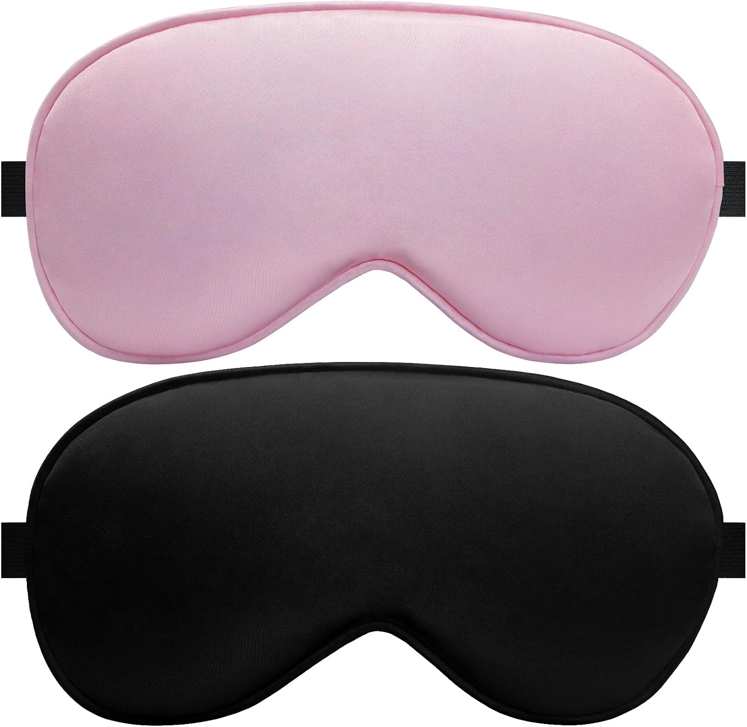 Amazon.com: Silk Sleep Mask – 2 Pack Silk Eye Mask for Sleeping ...