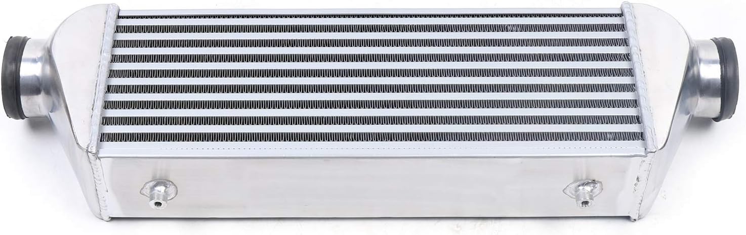 Amazon.com: Universal Intercooler, 27"x7"x4" Front Mount Intercooler 3 ...