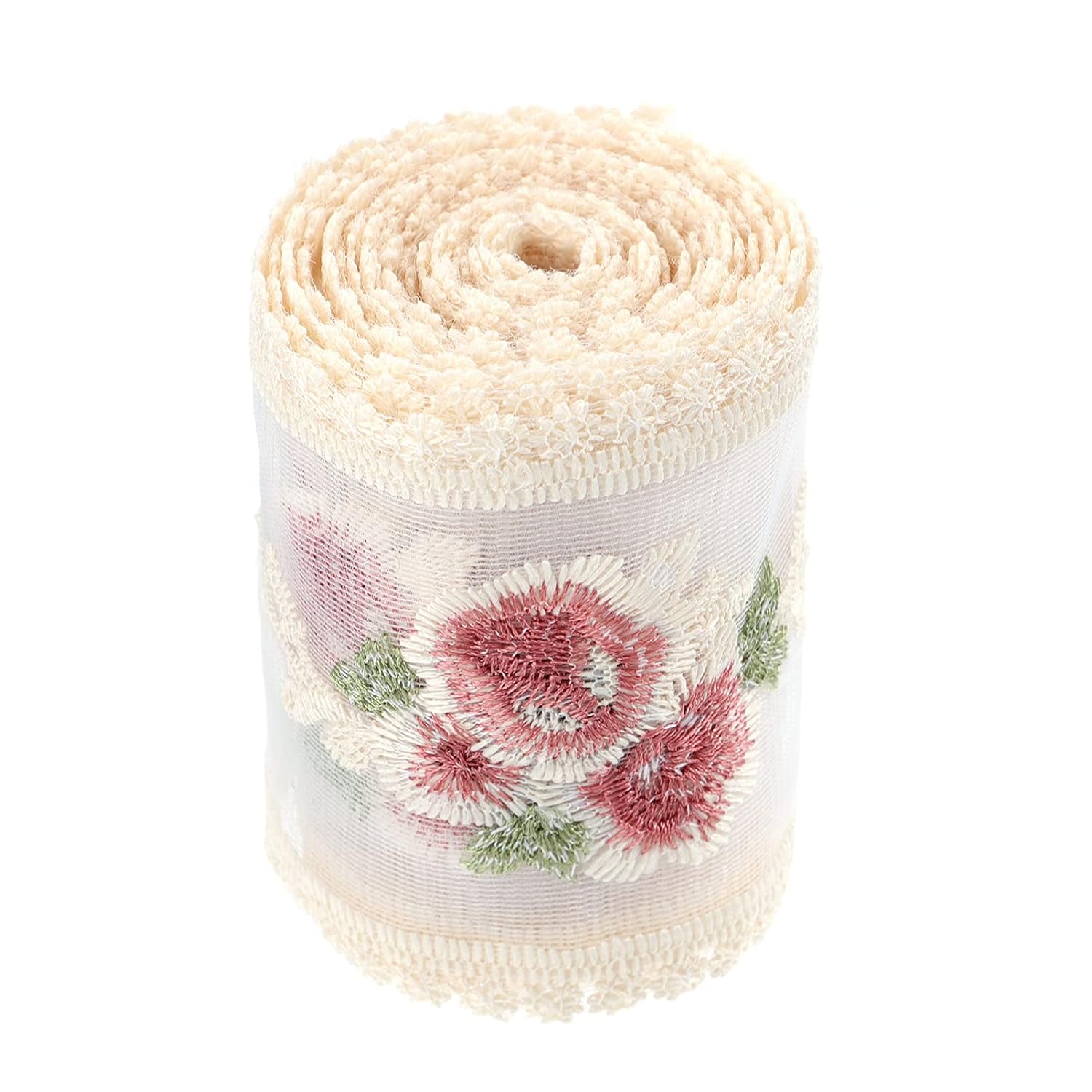 Ubervia® Lace Ribbon Embroidery Rose Flower Lace Trim Crochet Lace ...