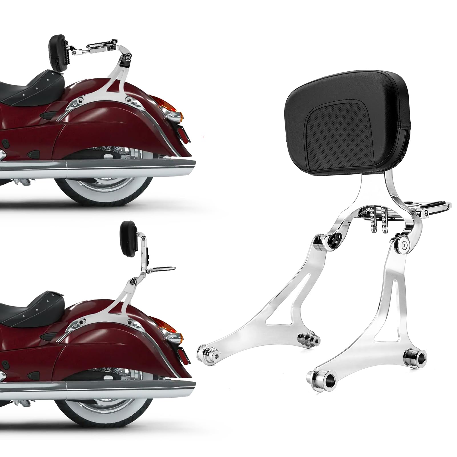 Amazon.com: Mofun Adjustable Multi Purpose Passenger Driver Backrest ...