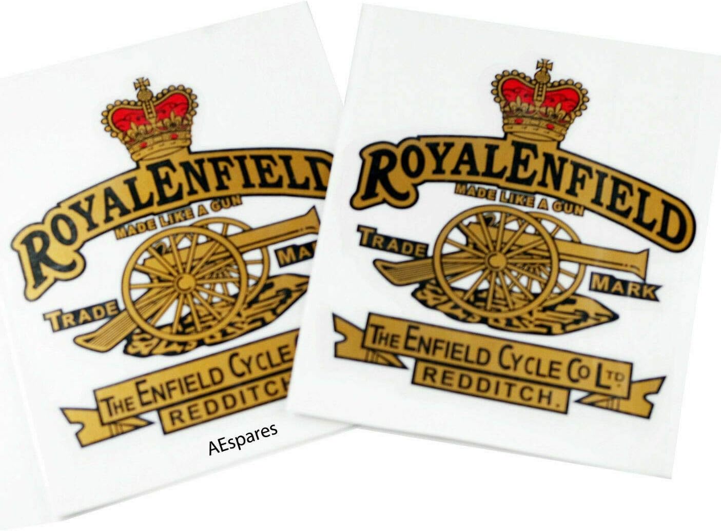 Royal Enfield Gun Crown Battery Box Sticker Decal Nepal | Ubuy