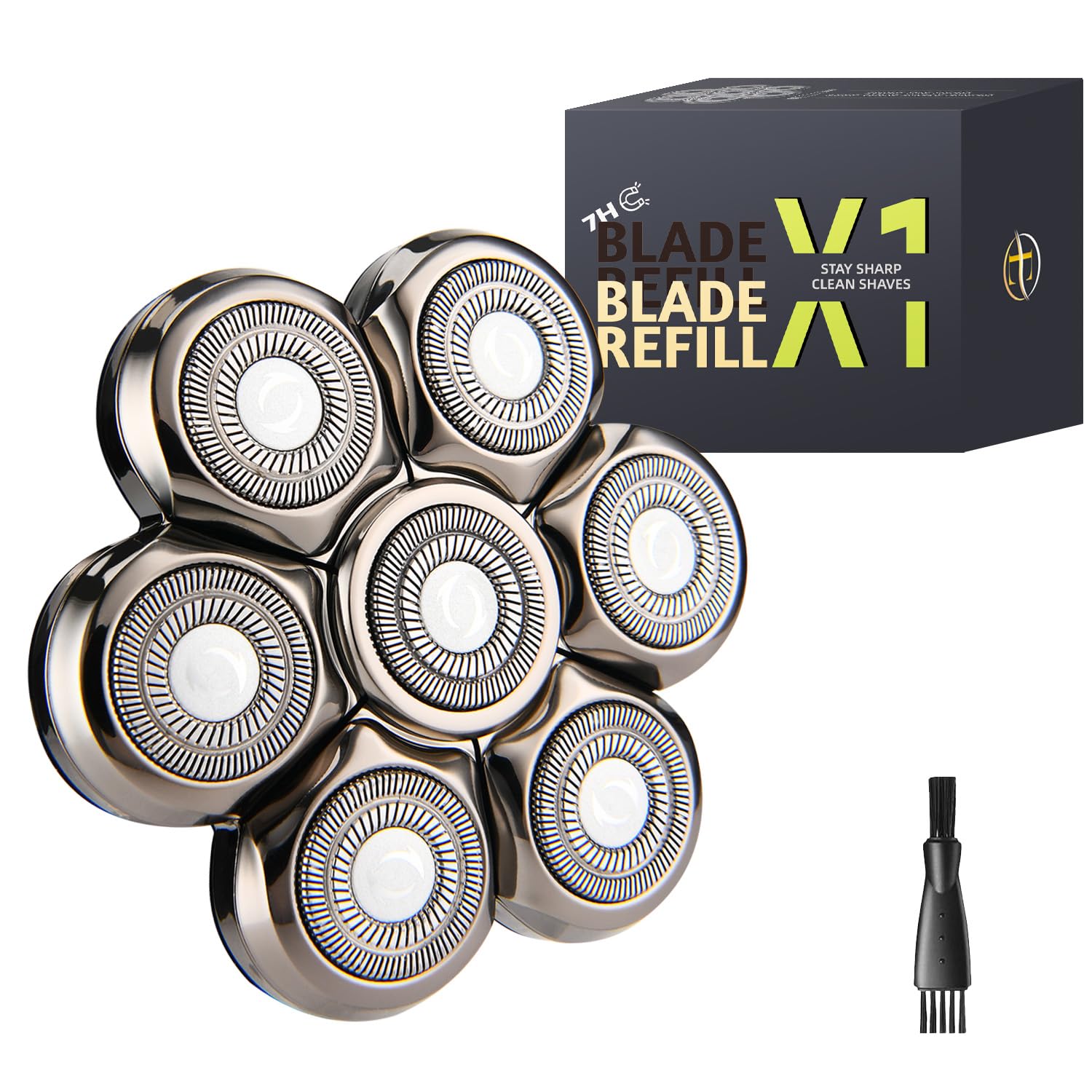 Amazon.com: Magnetic Electric Razor Replacement Blades, 7D Floating ...