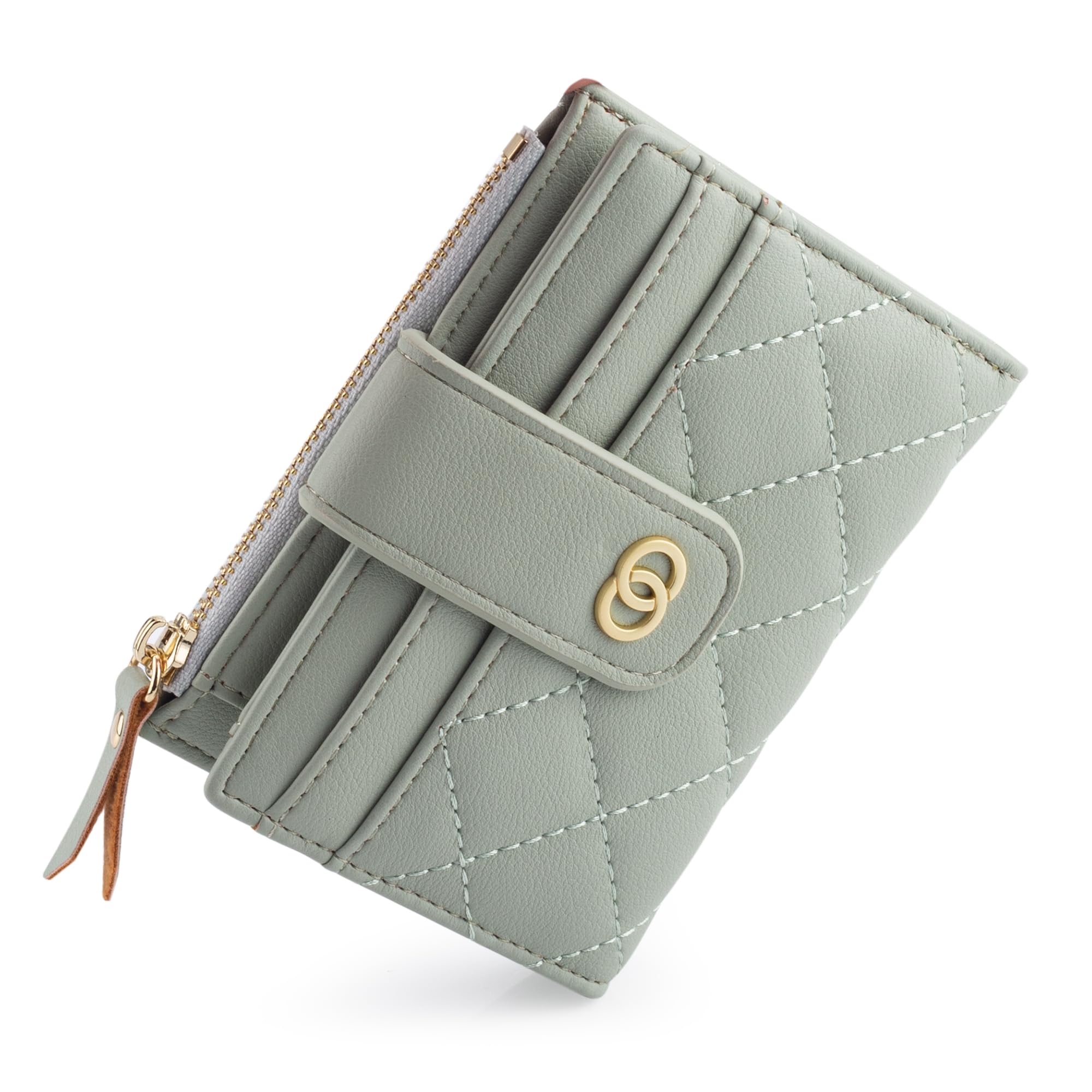 Amazon.com: WEILIAN Cute Small Wallets for Women Slim PU Leather ...