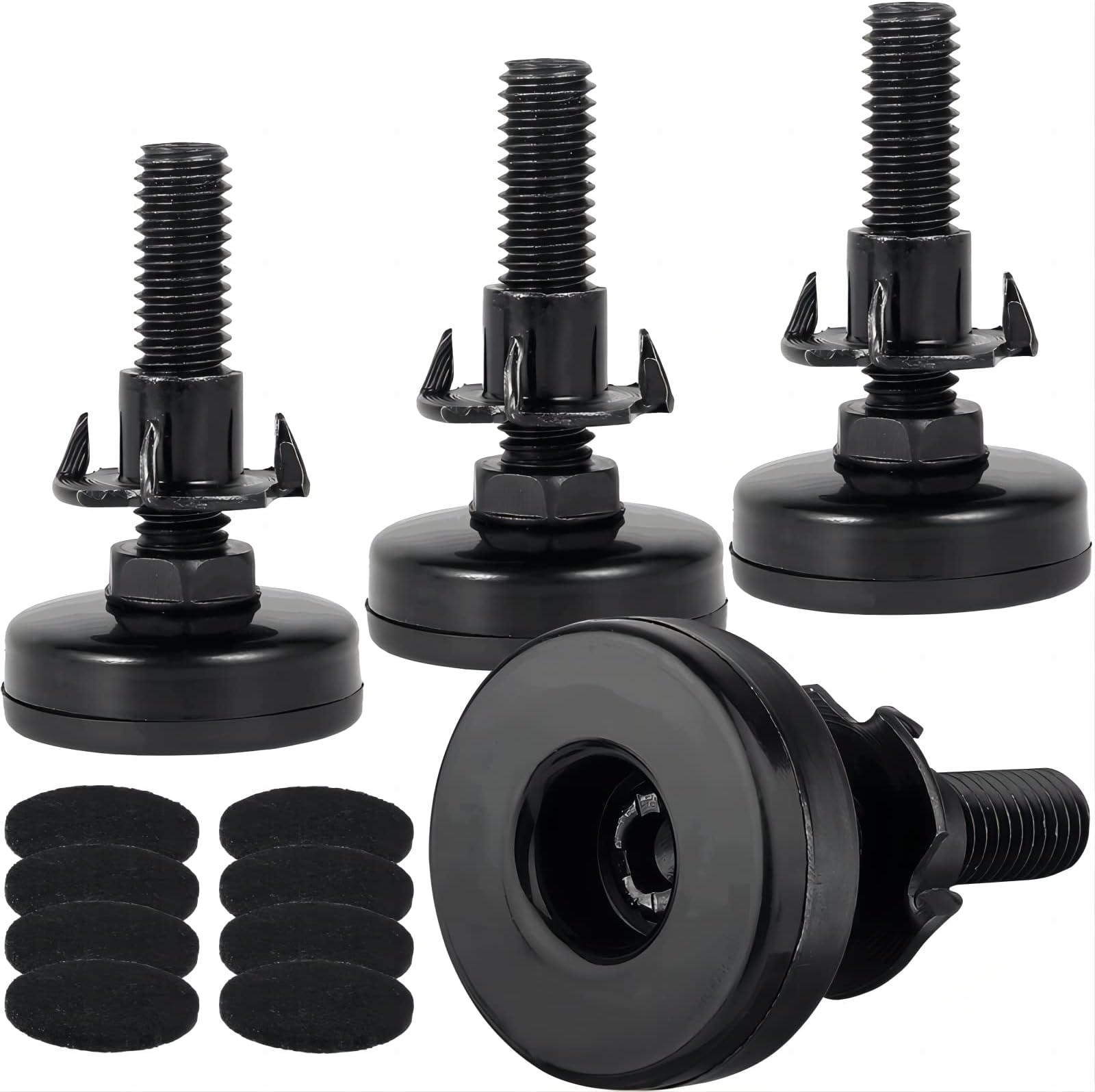 Amazon.com: CAUME 4 Pack 3/8" Threaded Leveling Feet Adjustable ...