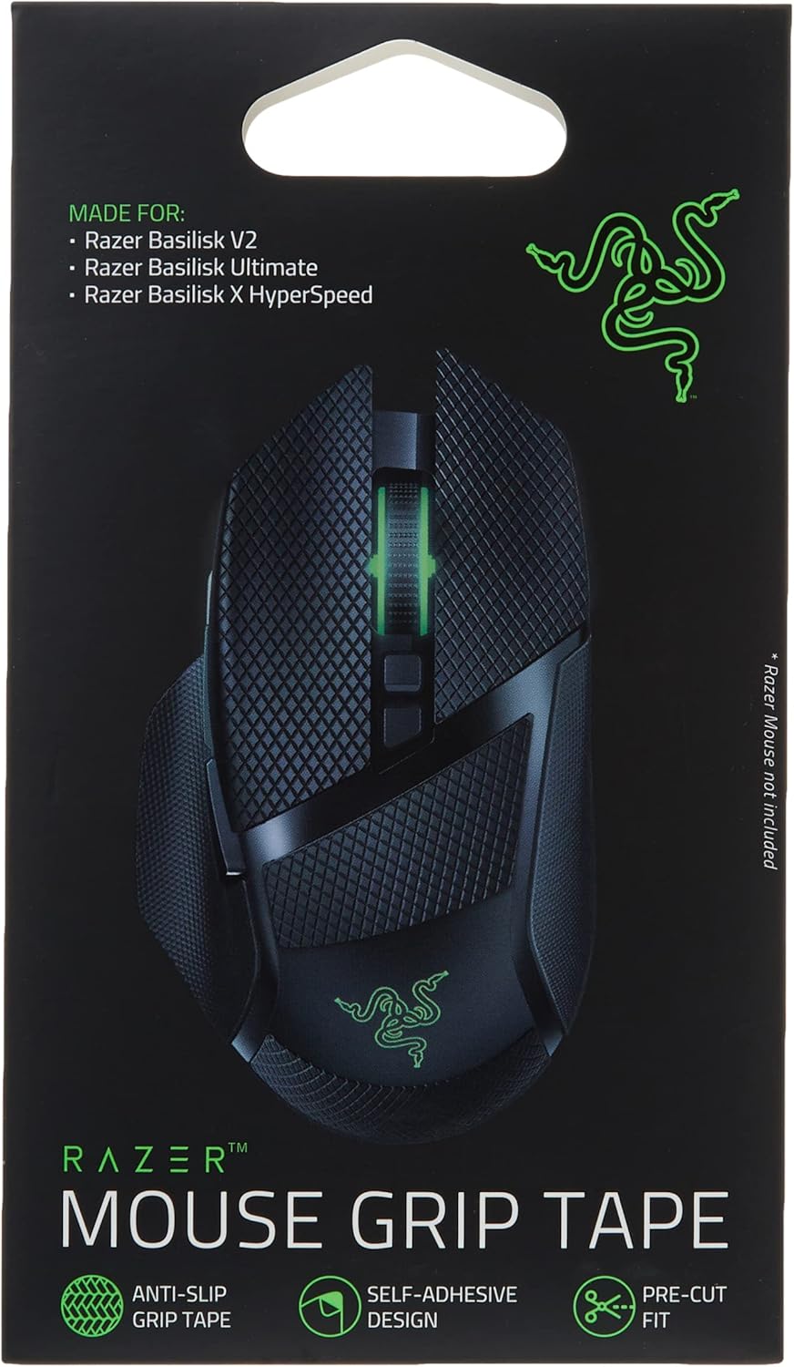 Amazon.com: Razer Mouse Grip Tape - for Razer Basilisk Ultimate ...