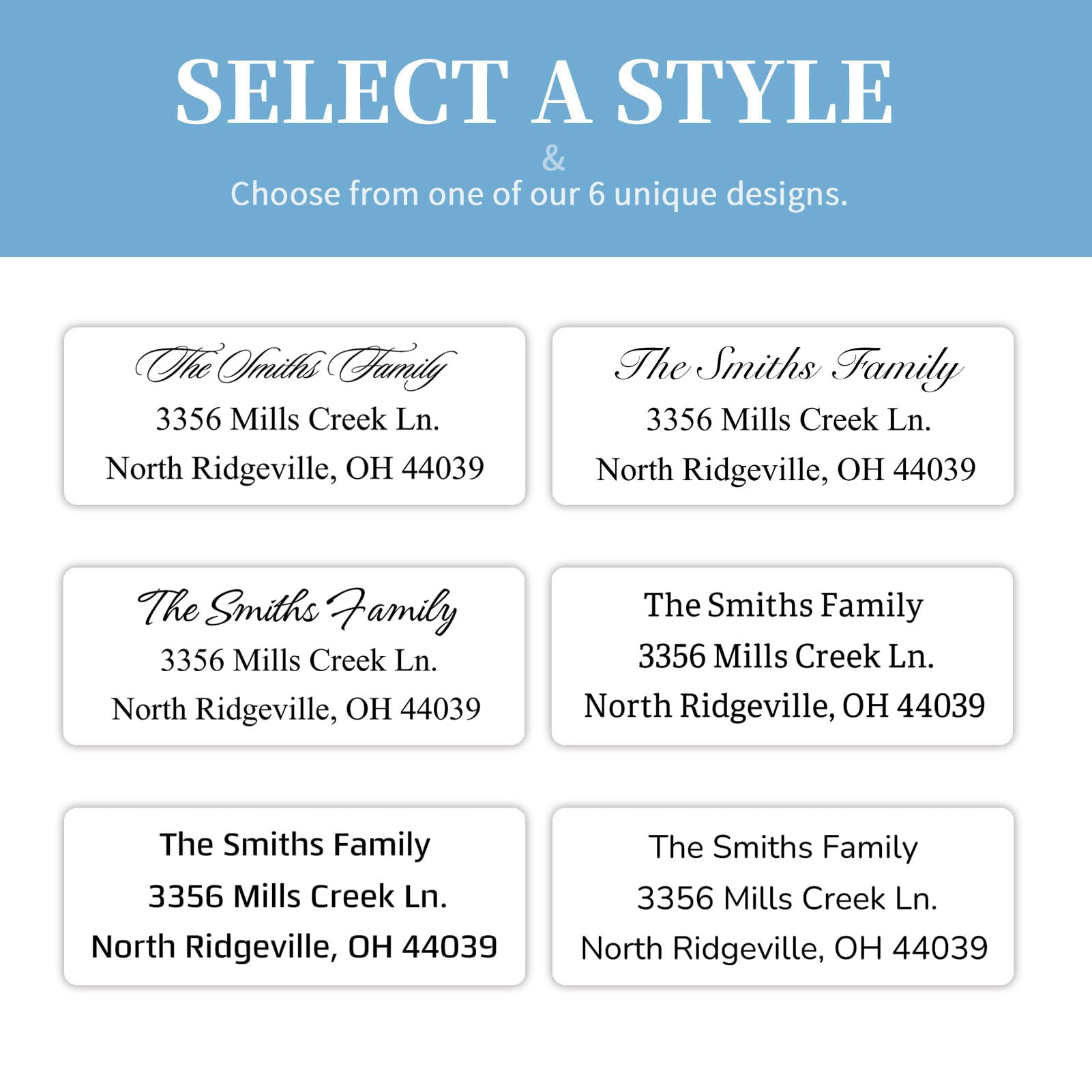 Snapklik.com : Address Labels Personalized Return Address Labels ...