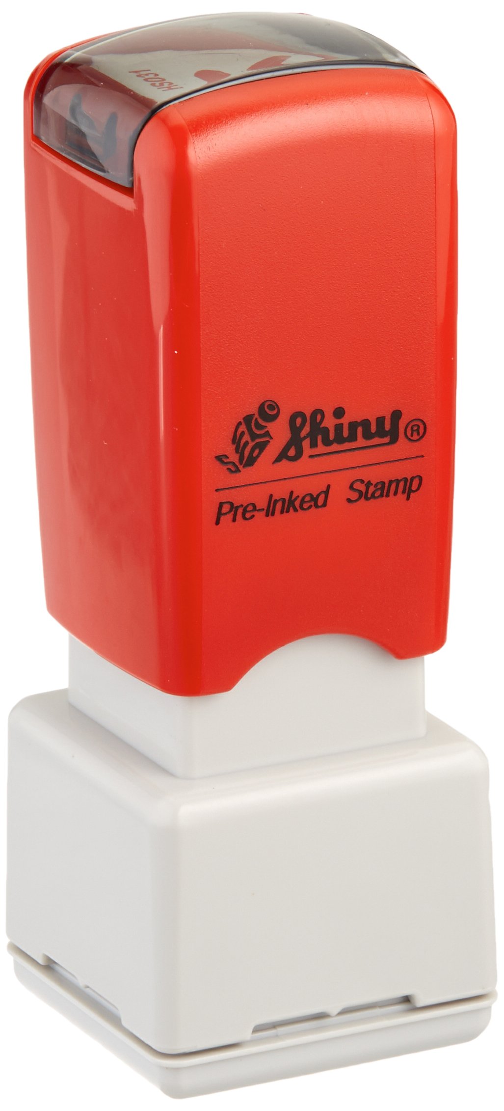 Amazon.com : Shiny "Check" Square Stock Stamp, Red (HS031) : Business ...