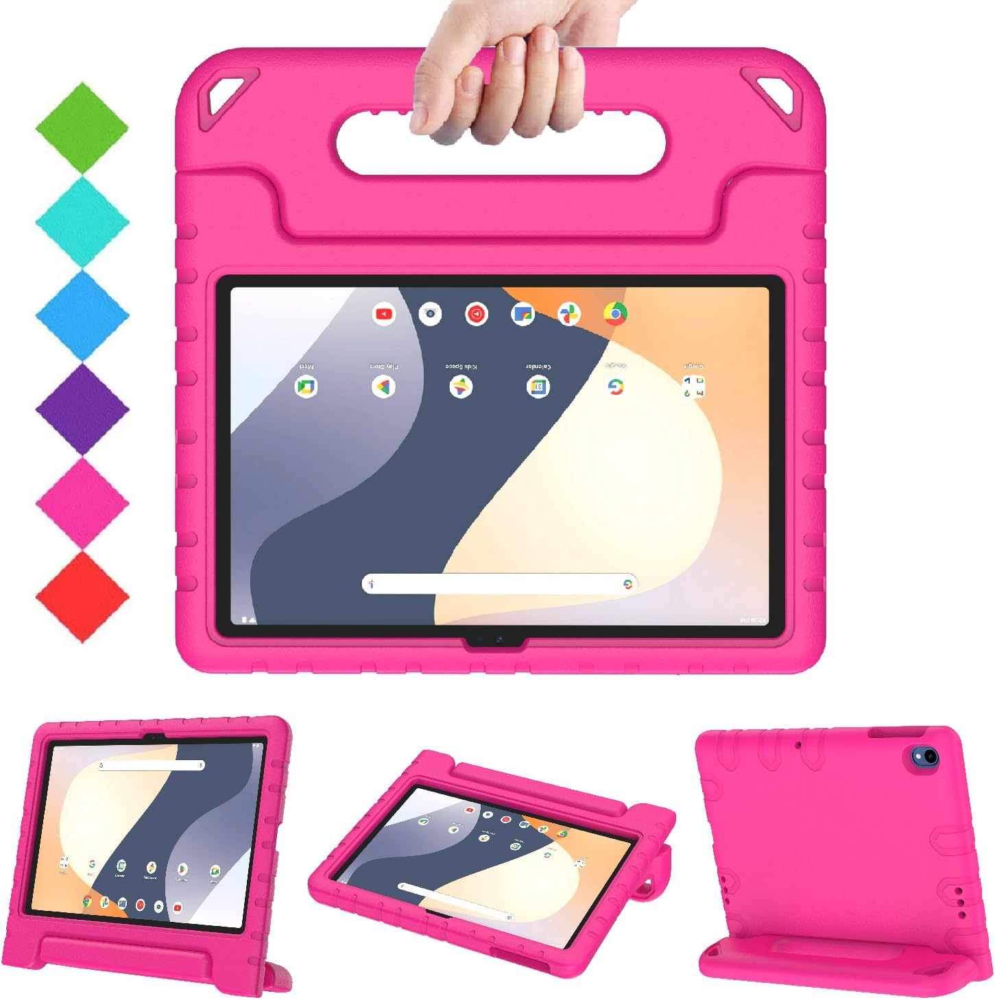 Amazon.com: Bolete Kids Case for Onn 10.1 Tablet Case 2024 Gen 4 (Model ...