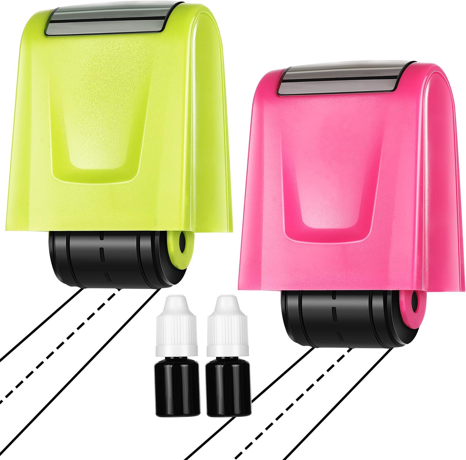 Amazon.com : Dashed Handwriting Lines Practice Roller Stamp,Self-Inking ...