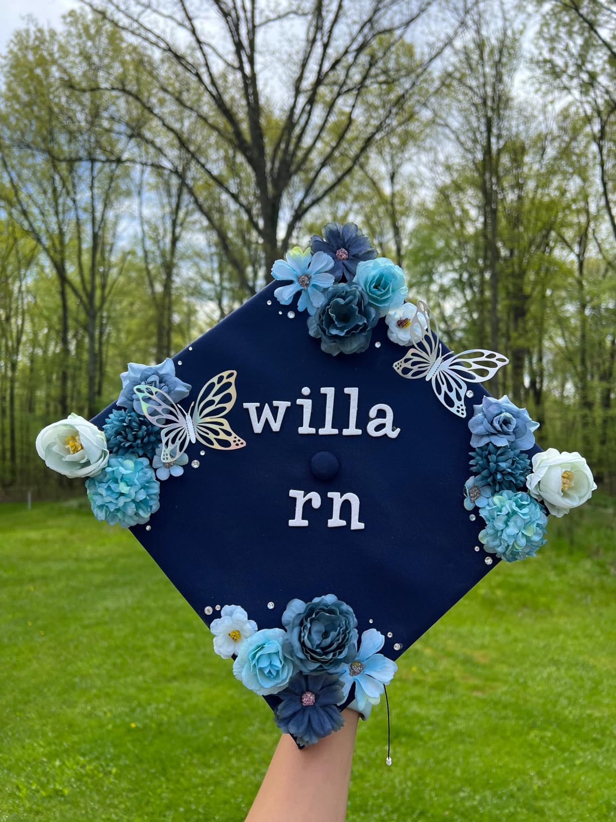 Amazon.com: Canlierr 32 Pcs DIY Graduation Cap Decorations Accessory ...