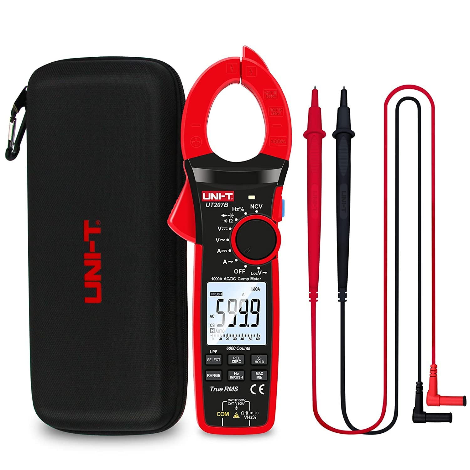 Snapklik.com : UNI-T UT205E UT206B UT207B UT208B Analog Digital Clamp ...