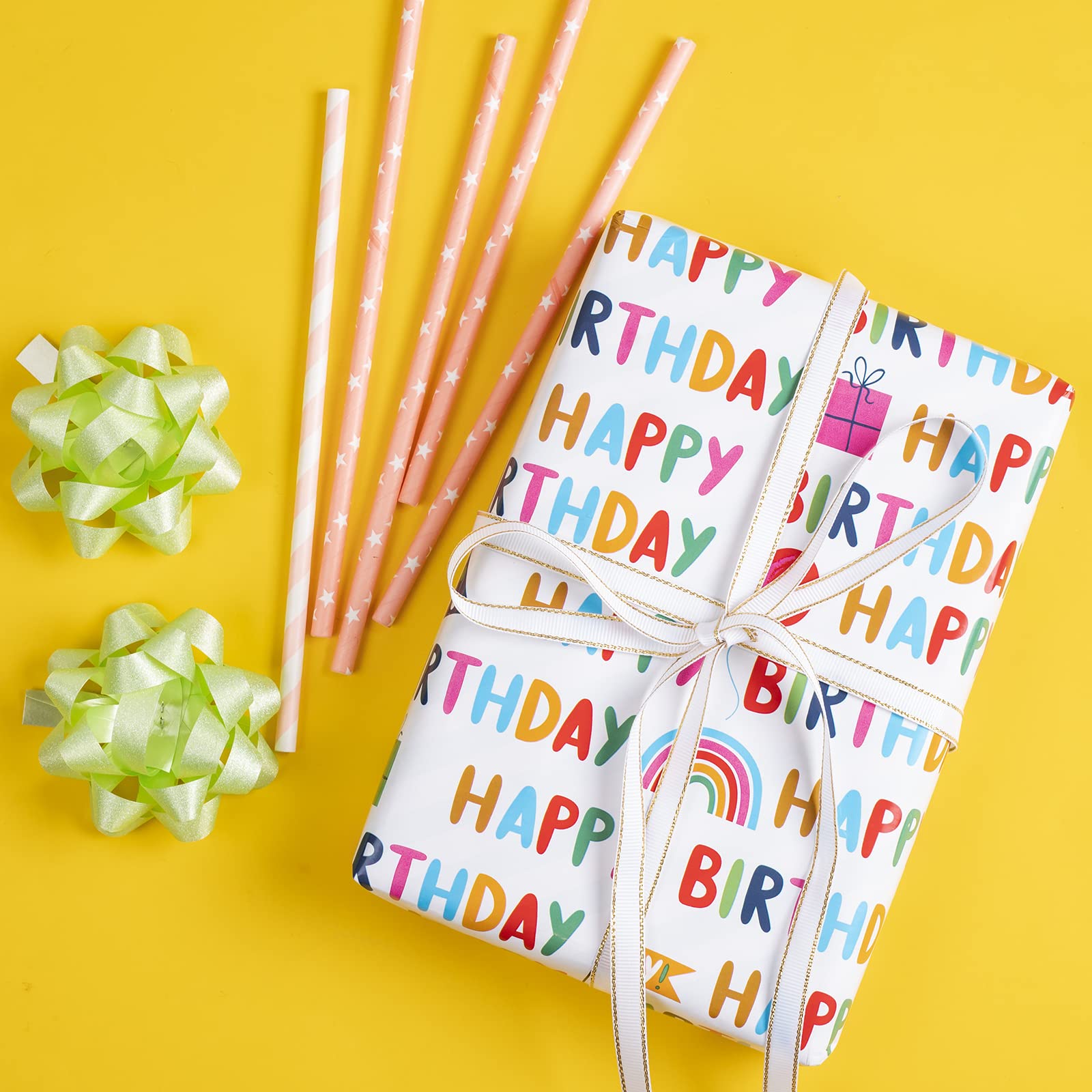 Snapklik.com : WRAPAHOLIC 30 Inch Jumbo Reversible Birthday Wrapping ...
