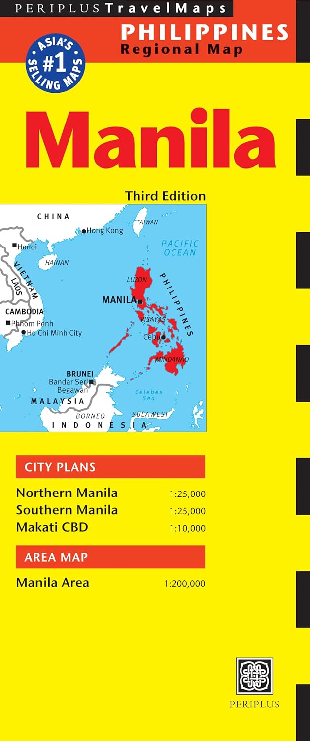 Buy Manila Travel Map Third Edition Book Online at Low Prices in India ...