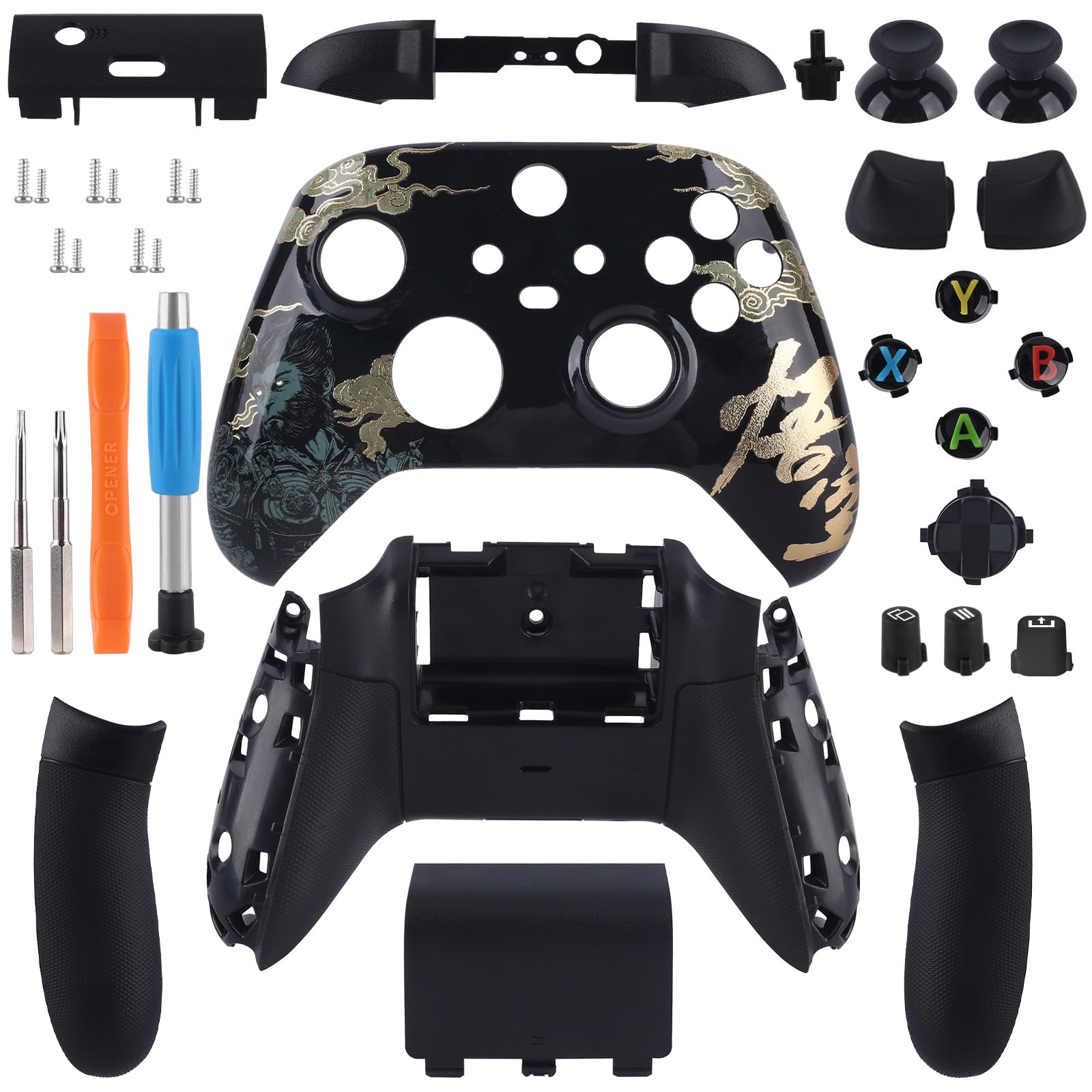 Amazon.com: Coolerage Replacement Shell Kit for Xbox Series X & S ...