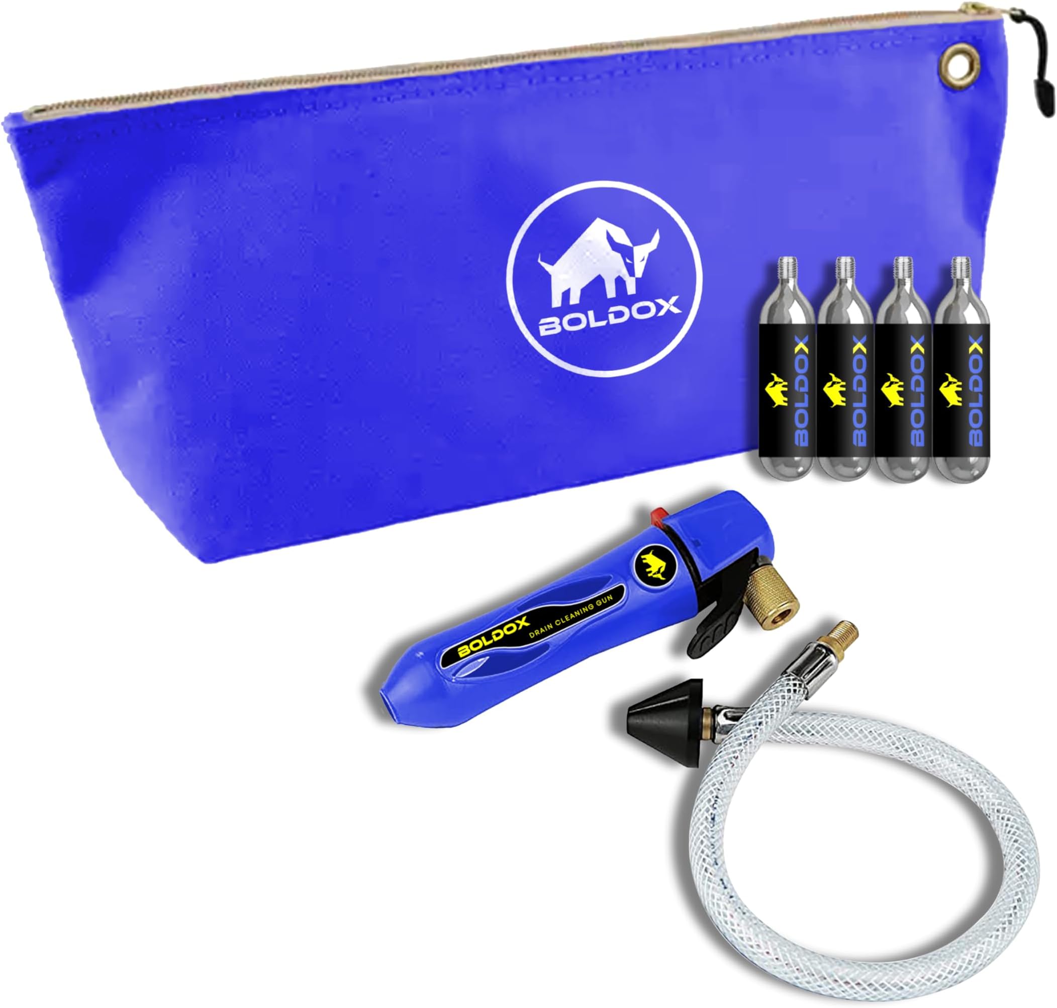 Drain Gun AC Condensate Line Cleaner - Gallo with 4 CO2 Cartridges ...